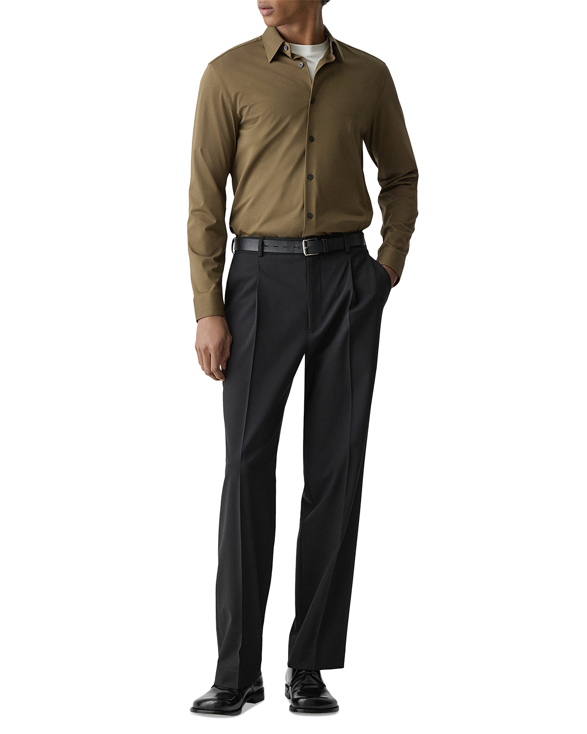THEORY Theory Sylvain Structure Knit Shirt