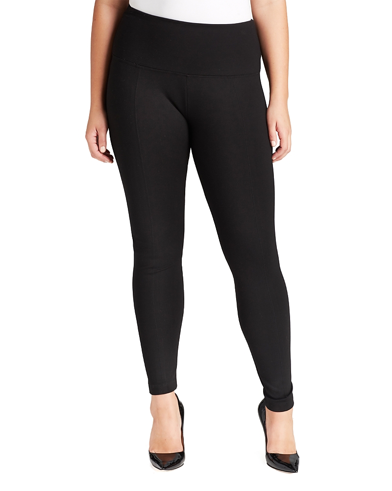 LYSSÉ center seam ponte leggings