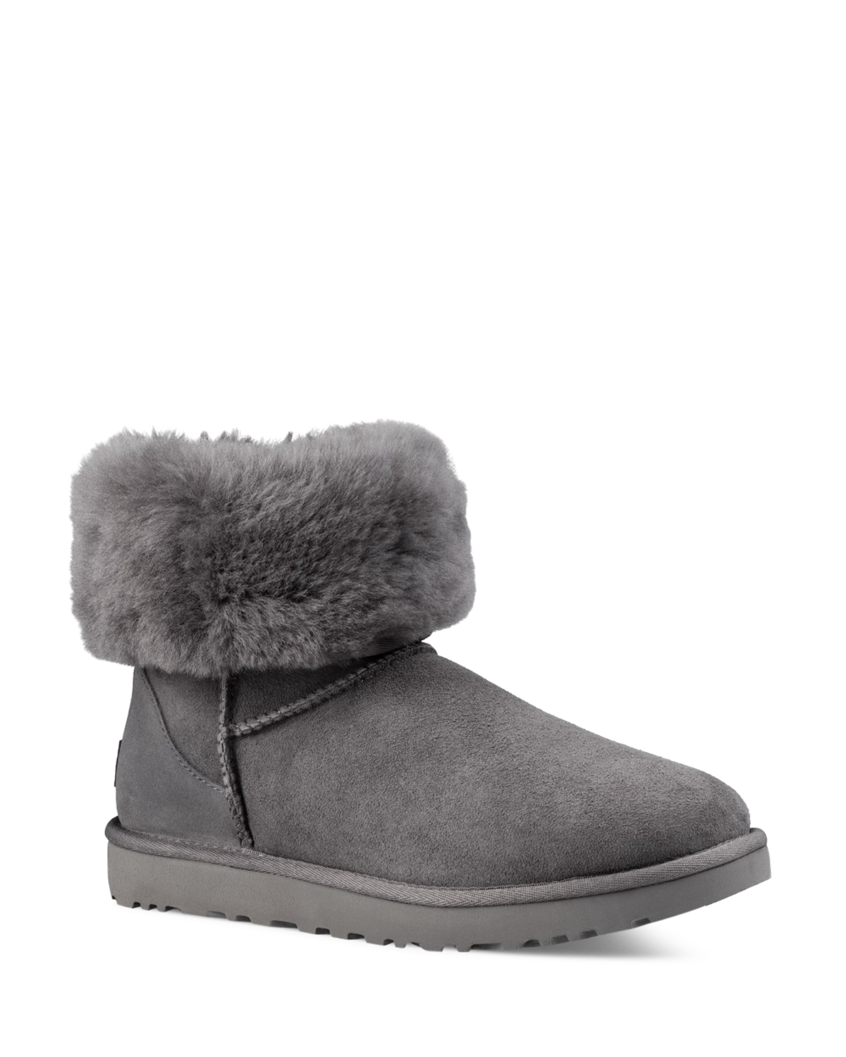 Ugg Classic Ii Short Shearling Boots - Gray | Editorialist
