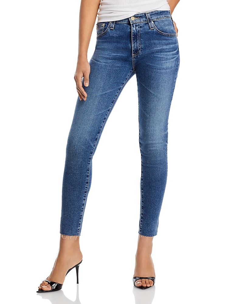 Ag Farrah High-Rise Ankle Skinny Jeans Years Fluid Editorialist