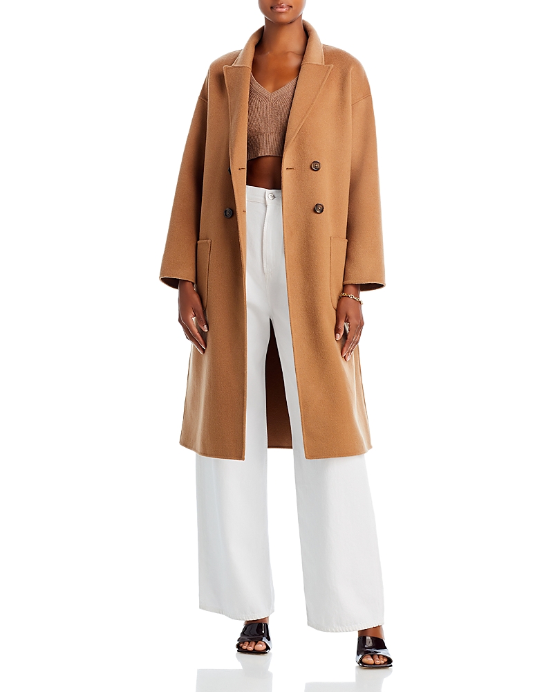 ANINE BING Anine Bing Dylan Wool & Cashmere Trench Coat