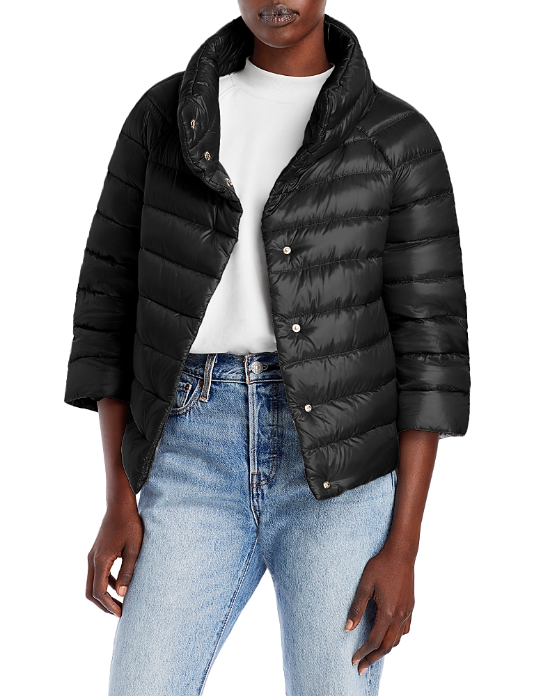 HERNO Herno Sofia Iconico Cropped Puffer Coat