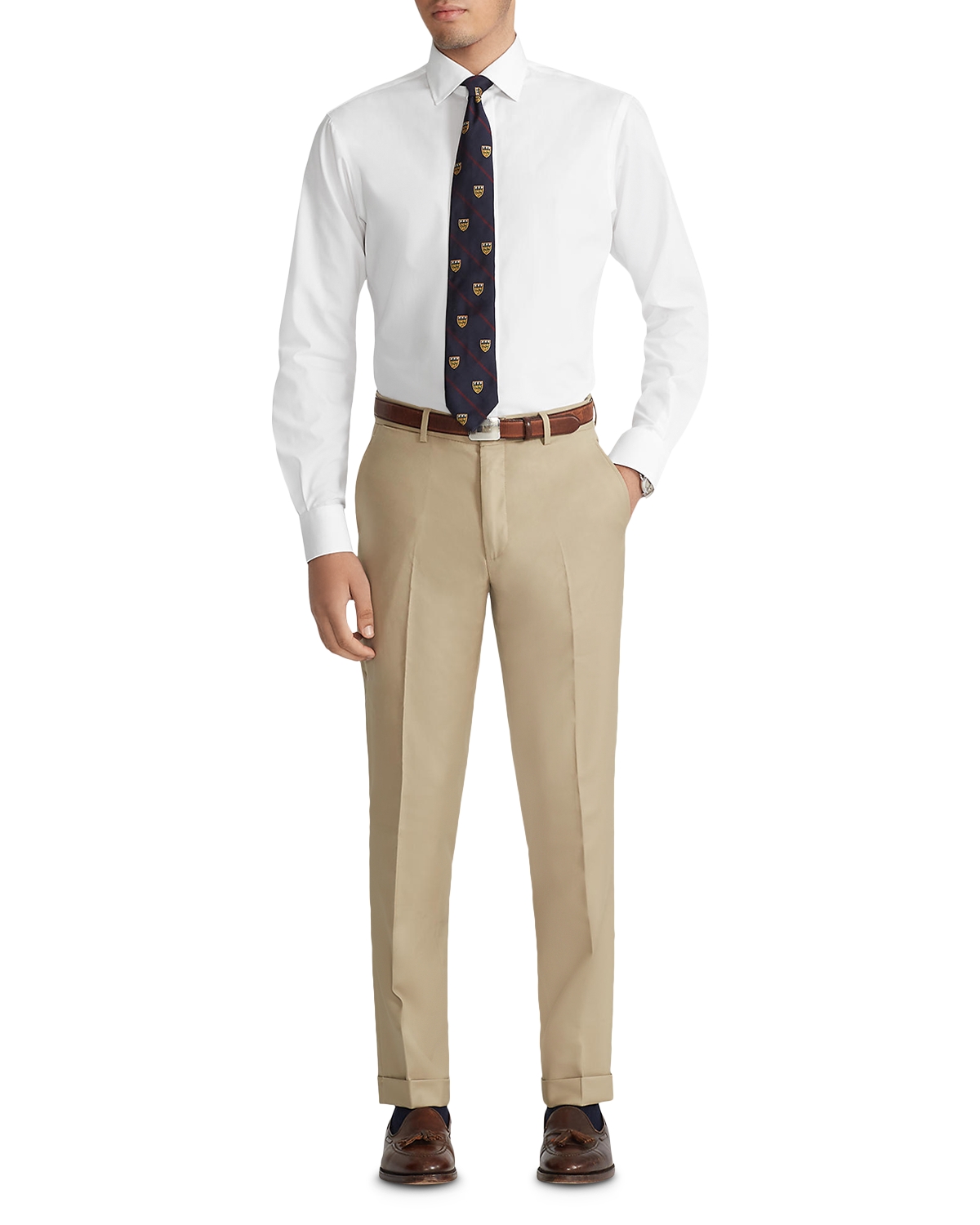 POLO RALPH LAUREN Slim Fit Wool Twill Trousers