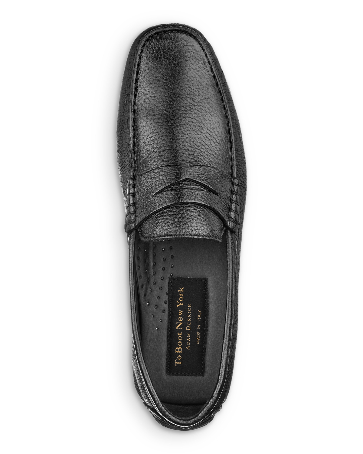 To Boot NY Adam Derrick Penny Loafers in Black Calfskin Leather *Italy* To Boot New York 1929 Loafer – Second Step Shoes main image 3