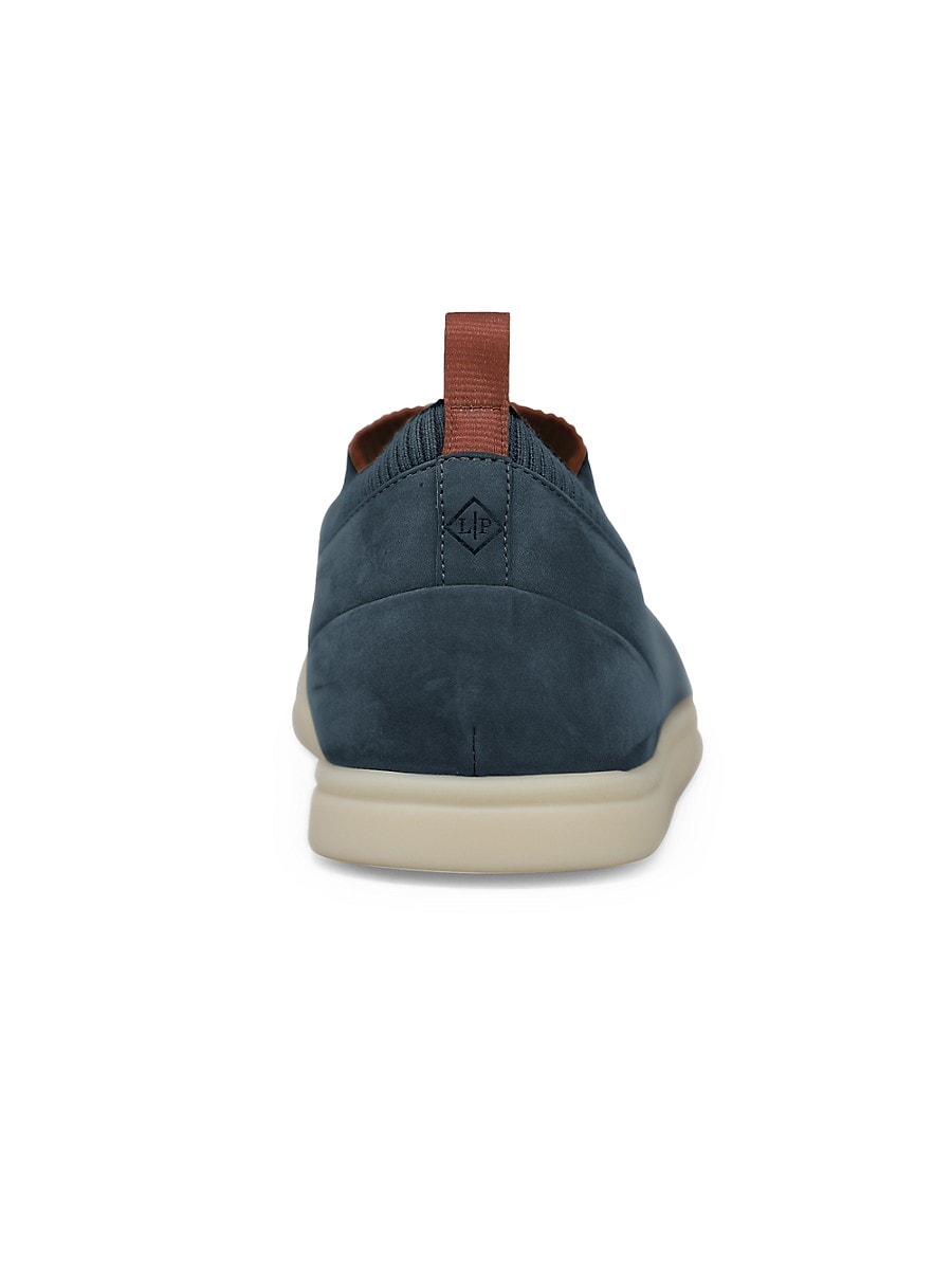 Loro Piana Soho Walk Suede Sneakers - Editorialist