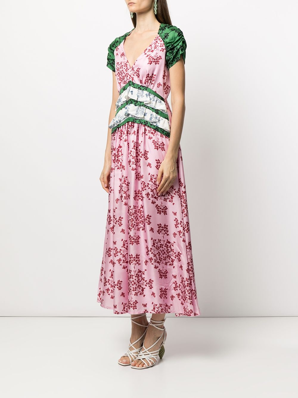 MACGRAW Macgraw Tilda Silk Maxi Dress