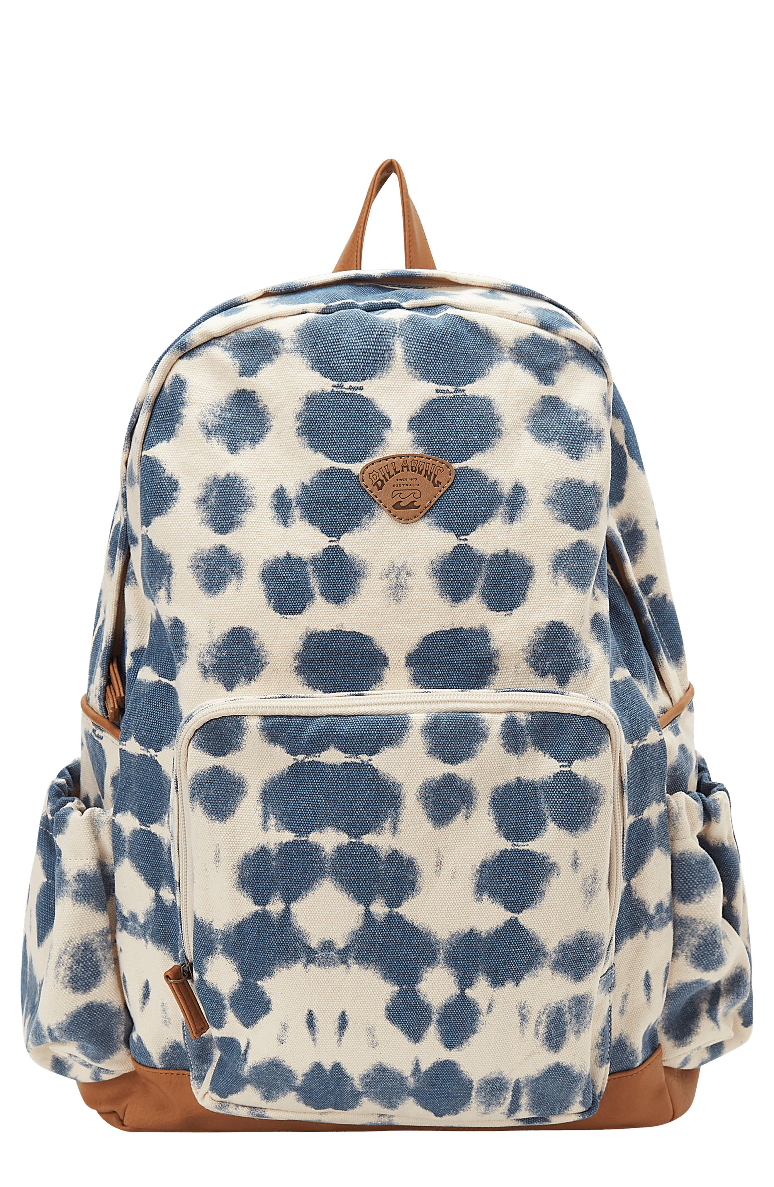 Billabong Striped Canvas Backpack - Orange, Blue, Black, Cream Womens Bags & Backpacks - Shop Online – Billabong main image 4