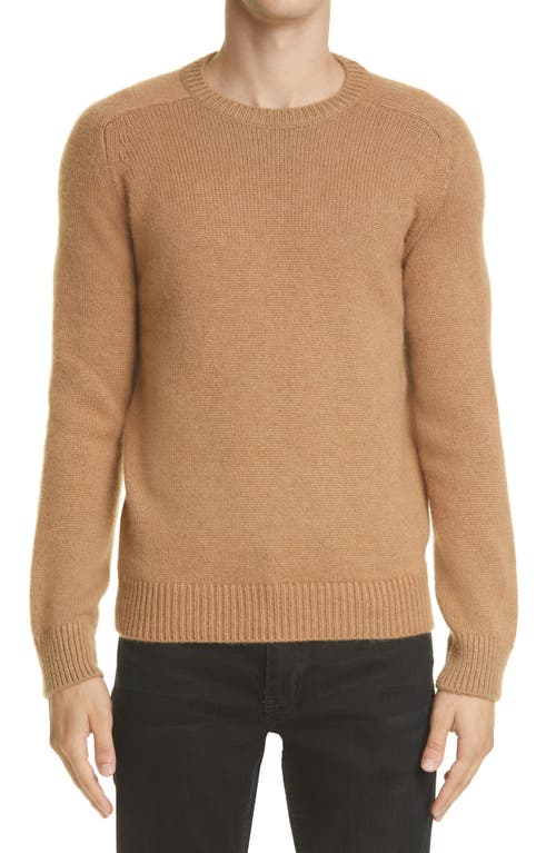 Saint Laurent Camel Hair Sweater Editorialist