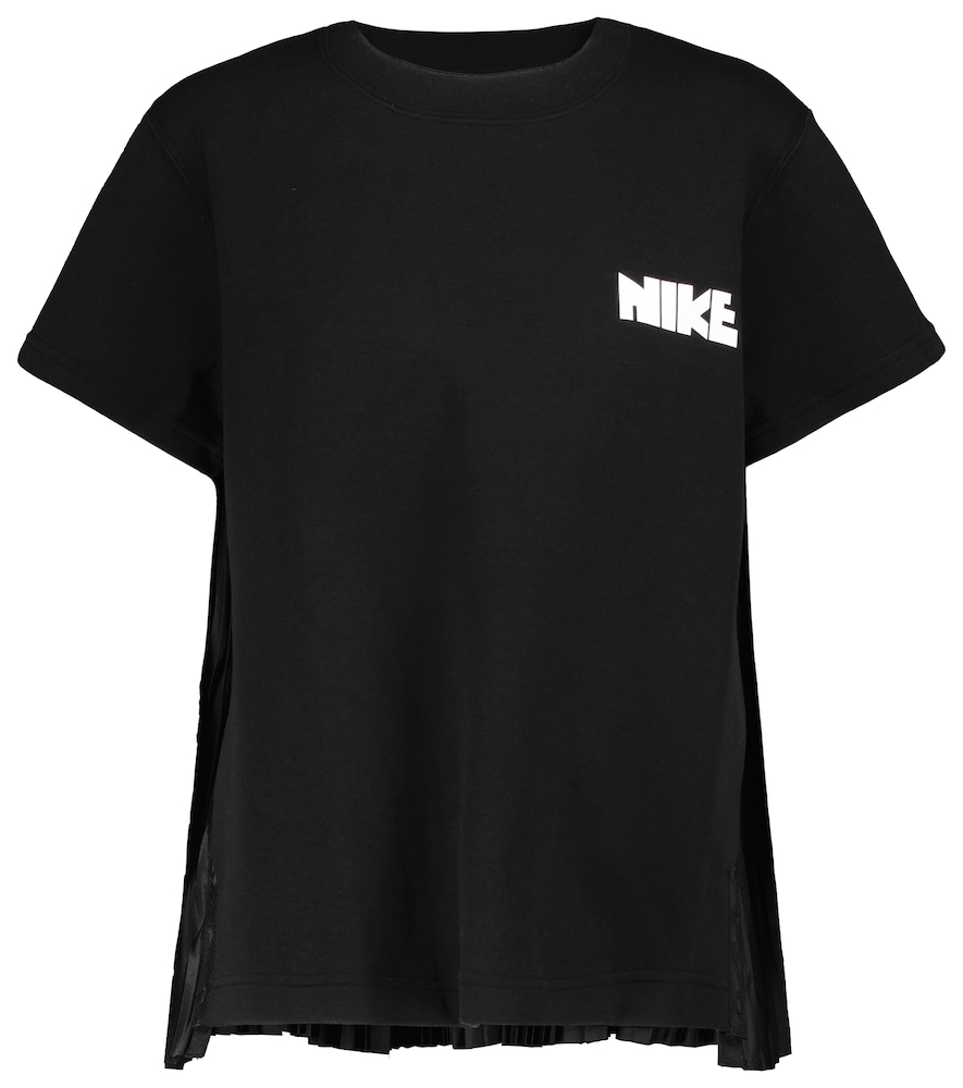 Buy Nike X Sacai Pleated-back T-shirt - Grey At 50% Off | Editorialist