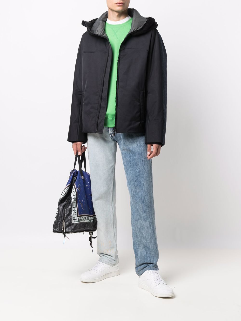 VALENTINO Valentino Garavani Panelled Padded Jacket