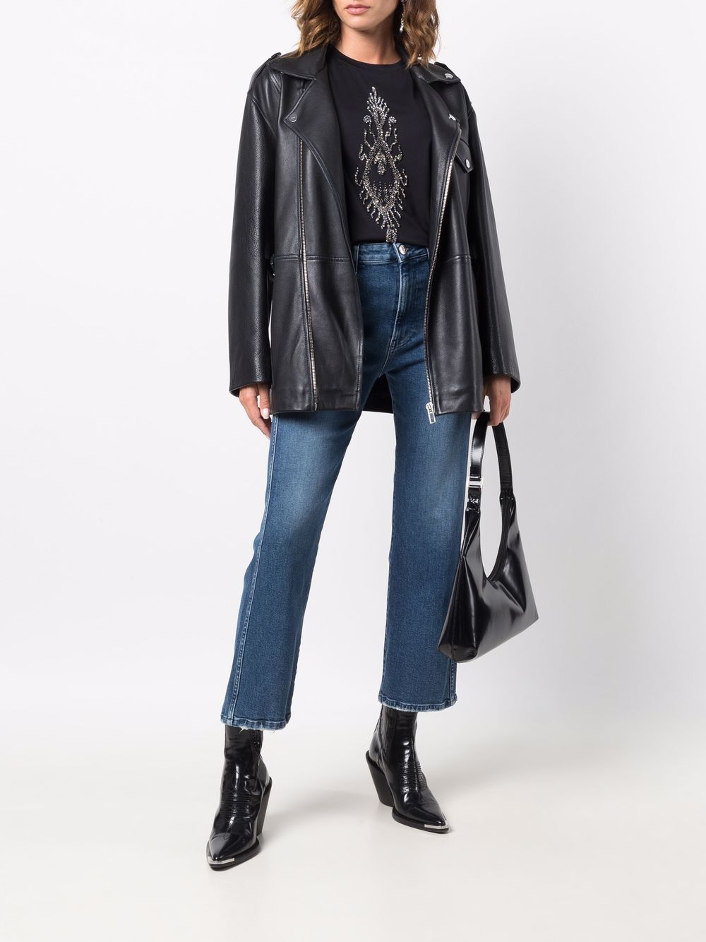 DONDUP DONUP Bead-Embellished T-Shirt