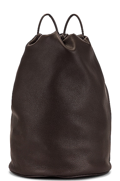 The Row Sporty Backpack In Brown - Espresso | Editorialist
