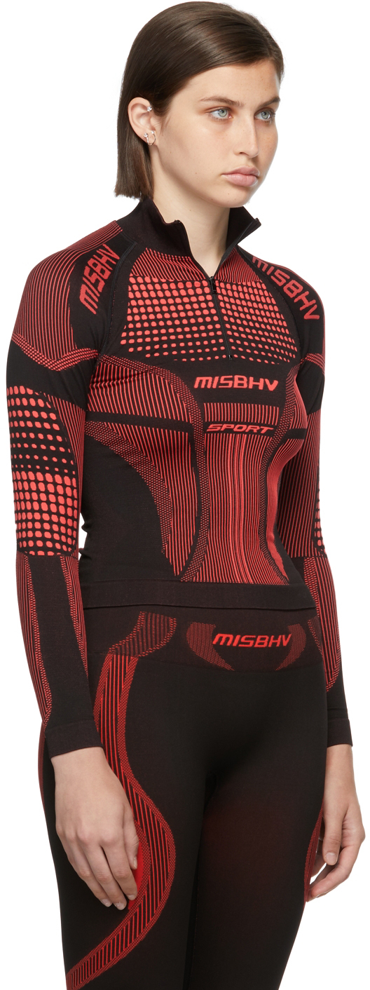 MISBHV レディース　長袖 Buy MISBHV Sport Active Long-sleeve Top - Red At 80% Off