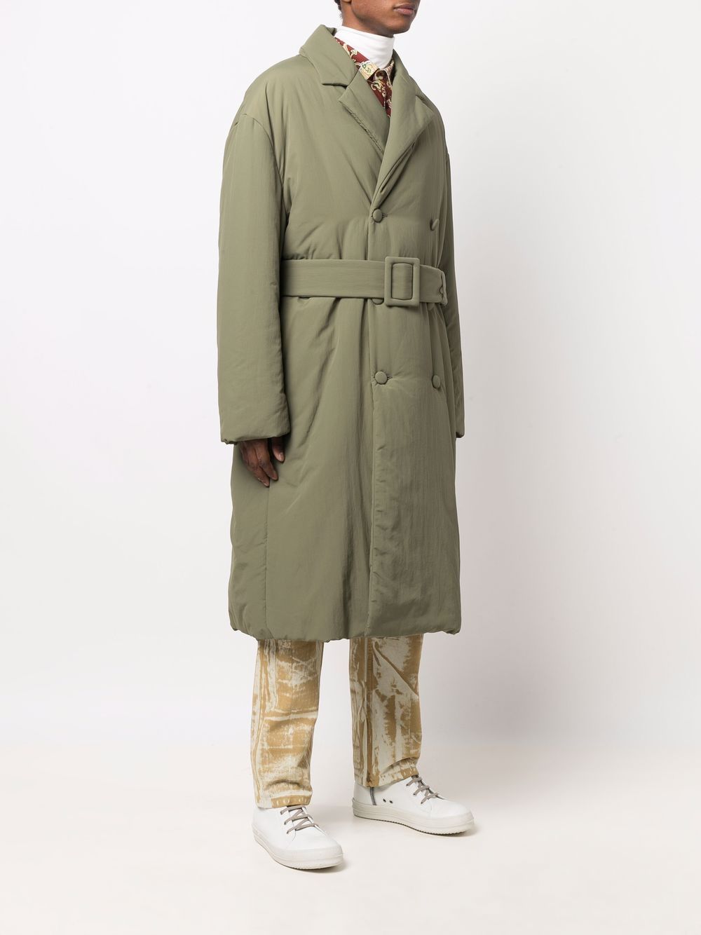 OFF-WHITE Off-White Padded Double-Breasted Coat