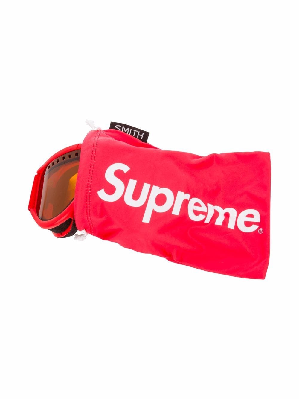 Supreme X Smith Cariboo Otg Ski Goggles - Red | Editorialist