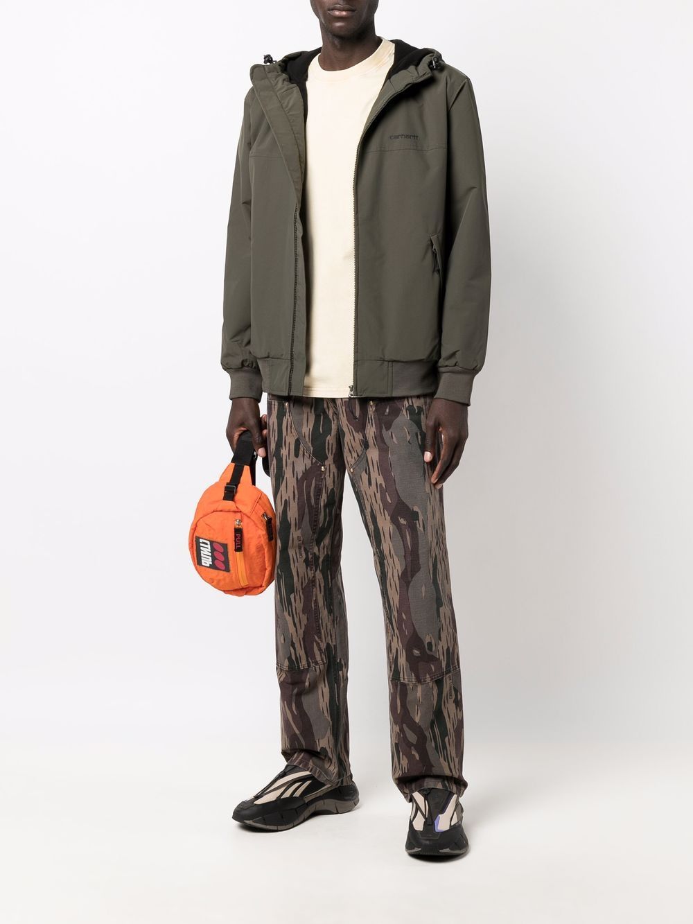 CARHARTT WORK IN PROGRESS Hooded Bomber Jacket