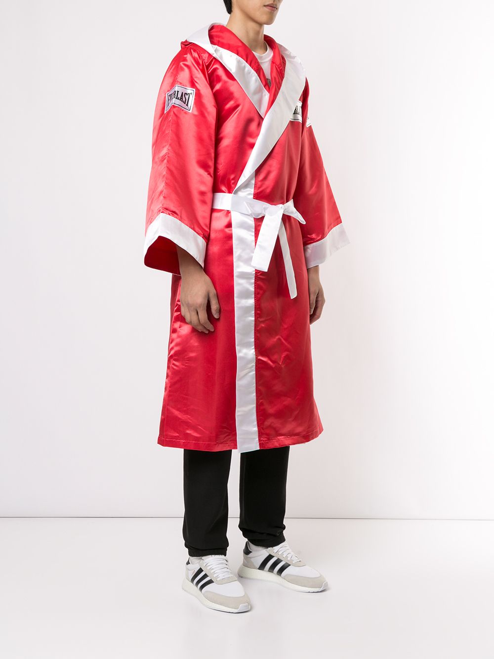Supreme X Everast Satin Boxing Robe - Red | Editorialist