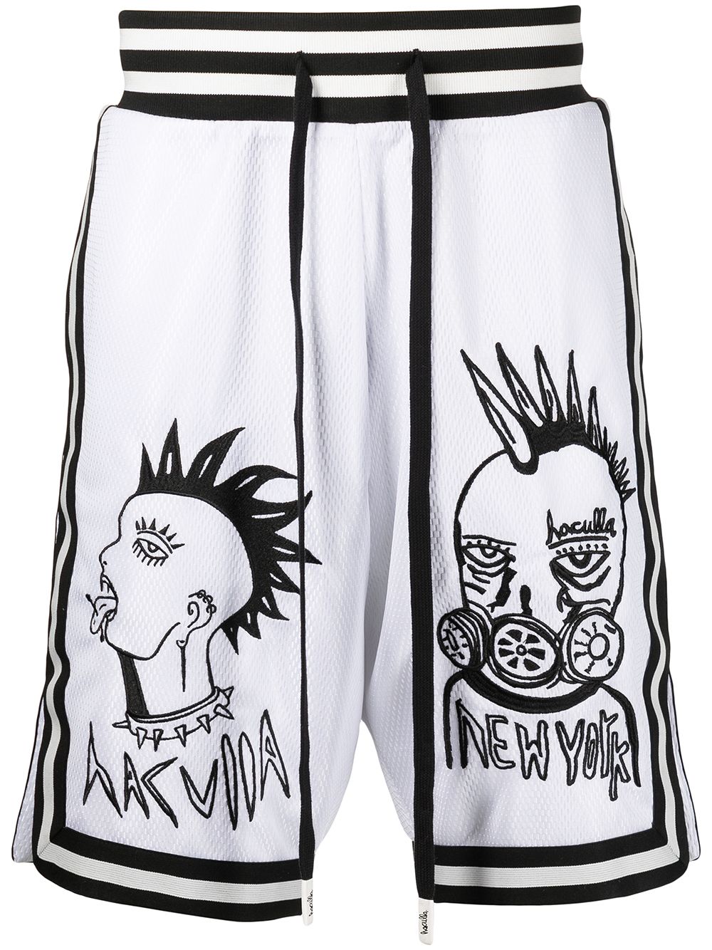 HACULLA. Haculla Face Off Print Basketball Shorts