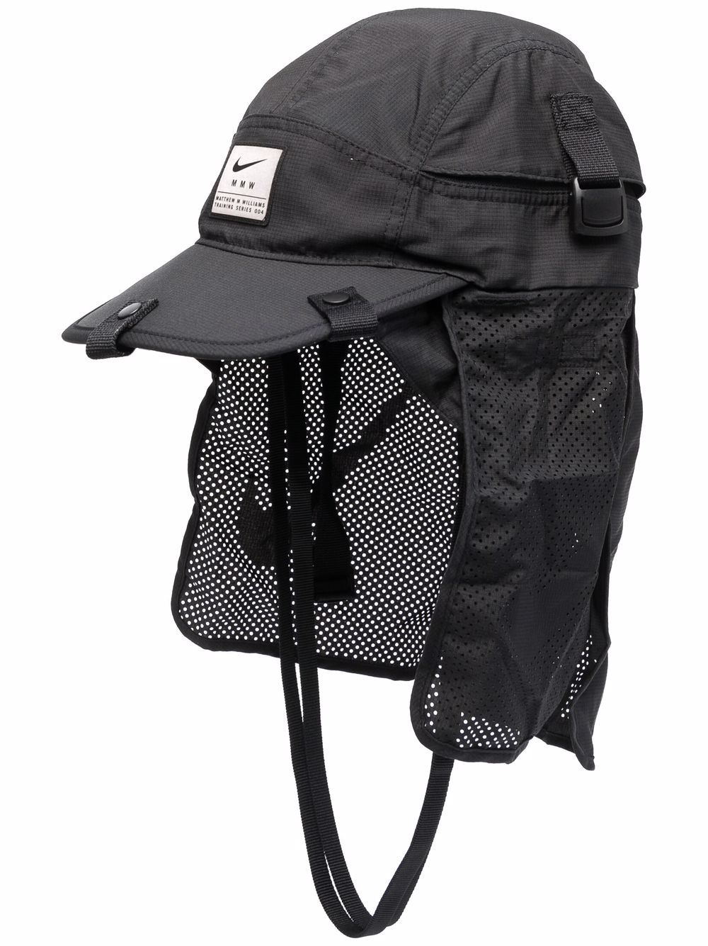 Nike Mmw Aw84 Panelled Cap - Black | Editorialist