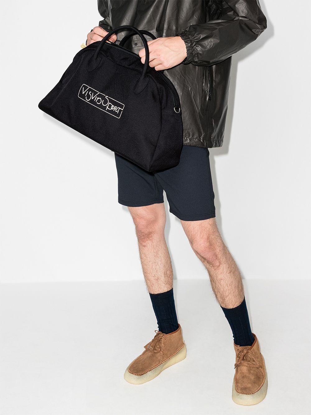 Visvim Vs Cordura Boston Bag - Black | Editorialist