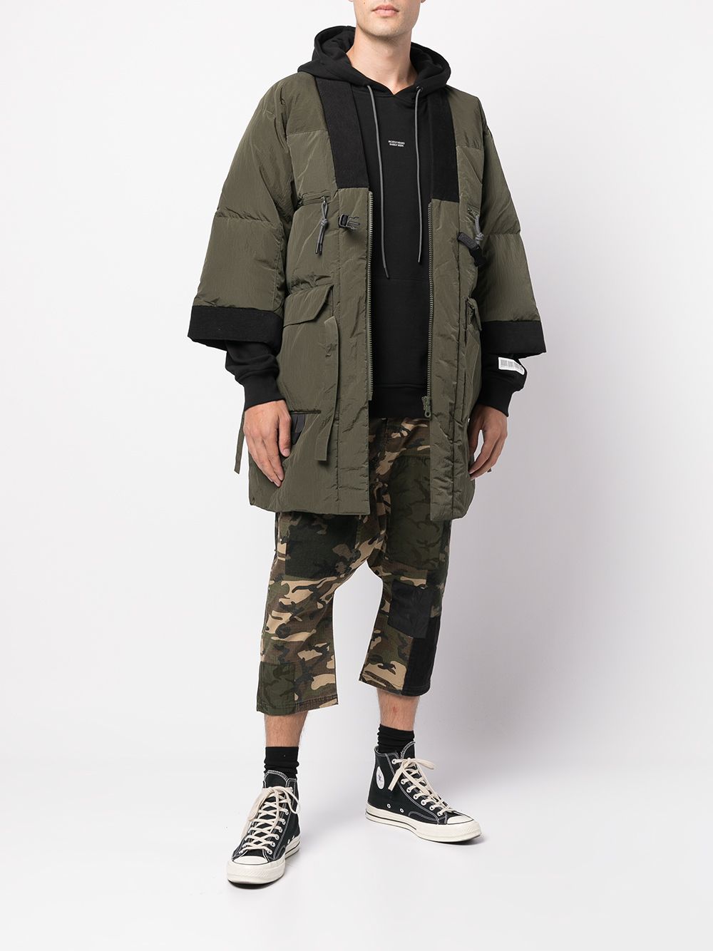 MOSTLY HEARD RARELY SEEN Mostly Heard Rarely Seen Panelled Padded Coat