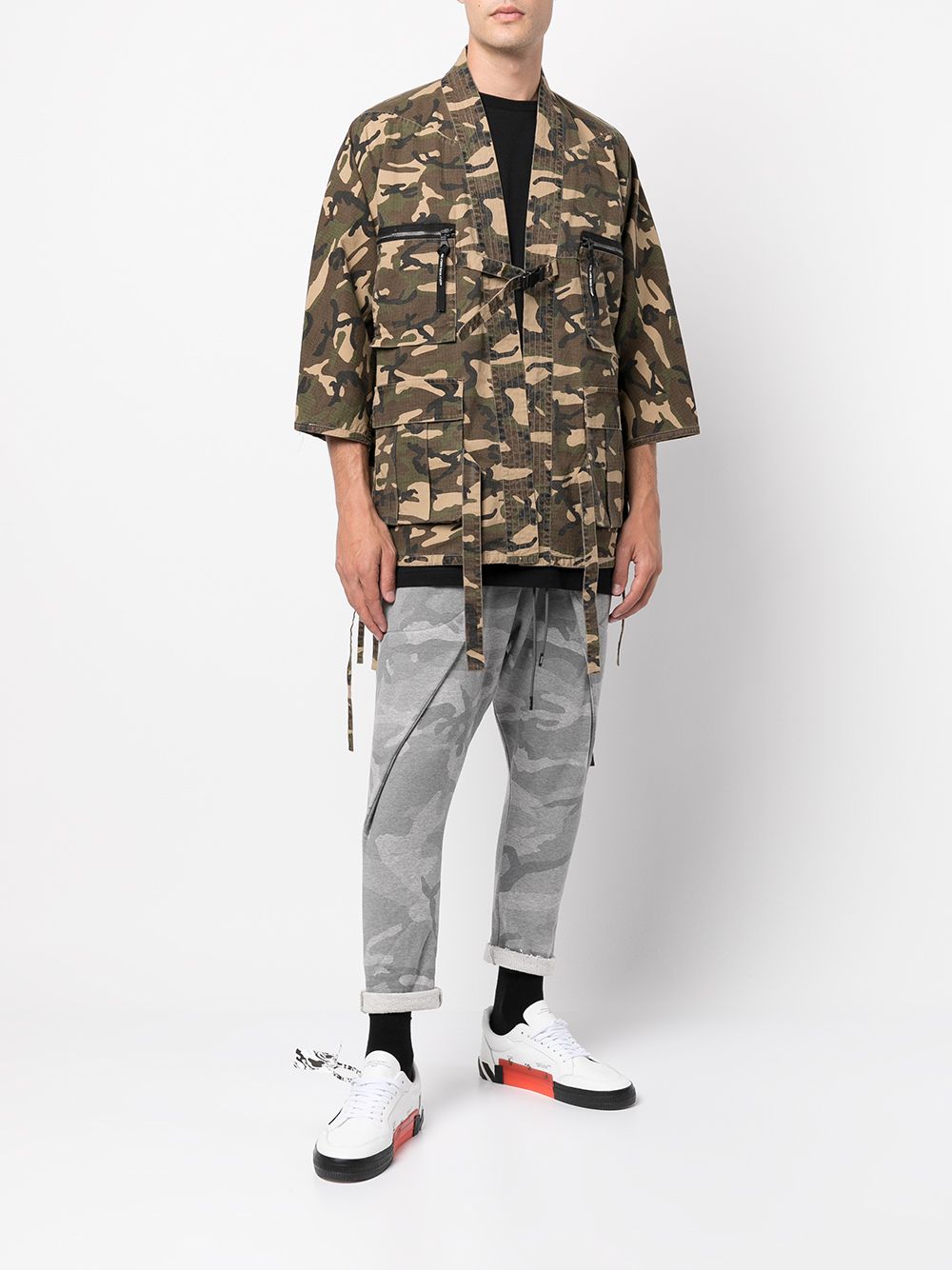 MOSTLY HEARD RARELY SEEN Mostly Heard Rarely Seen Camouflage-Print Utility Jacket