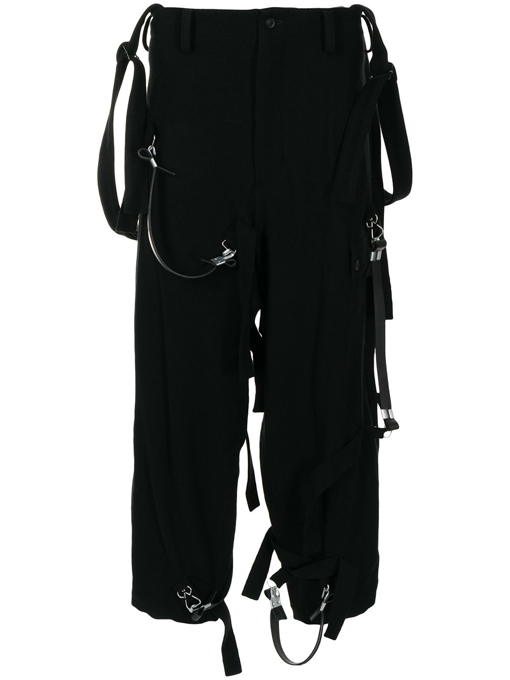 YOHJI YAMAMOTO Yohji Yamamoto suspender-strap trousers