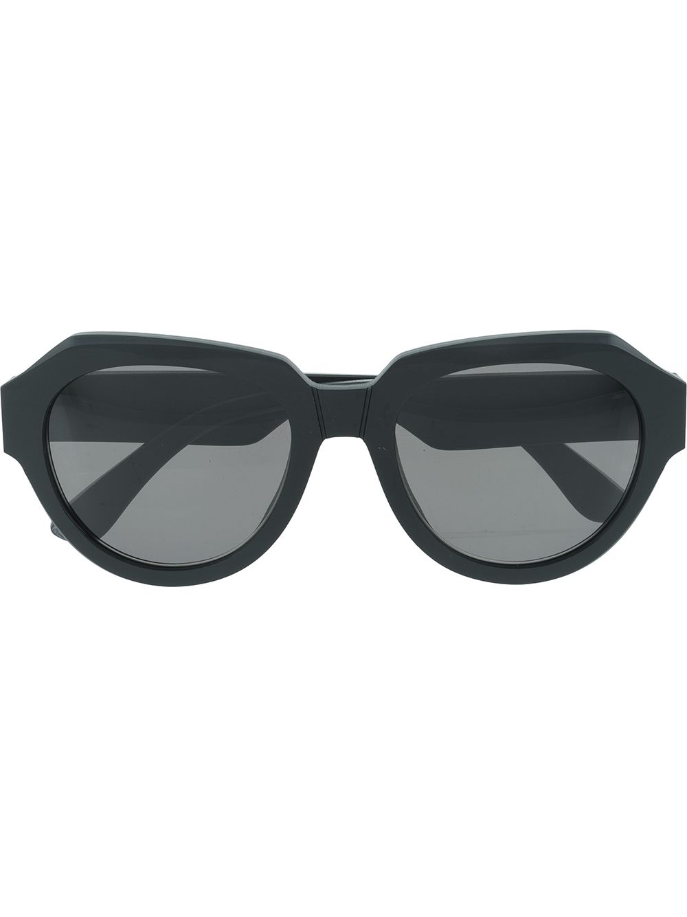 Mykita X Maison Margiela Mmraw014 Pantos Sunglasses In Black - 20