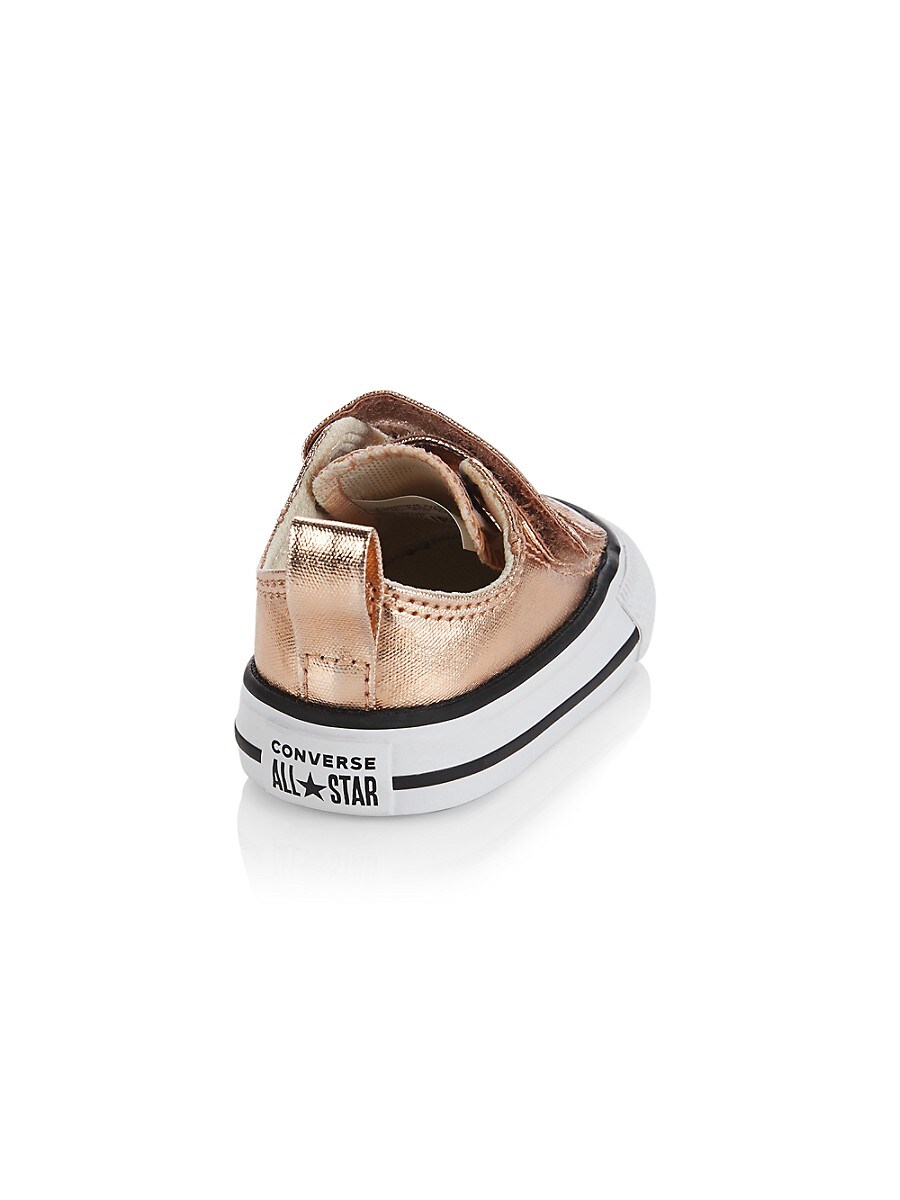 metallic converse toddler