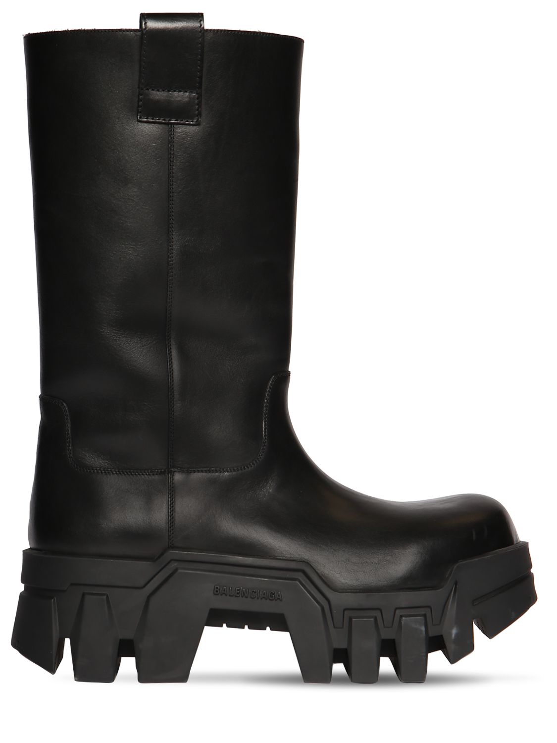 Balenciaga Black Bulldozer Boots - 1000 Black | Editorialist