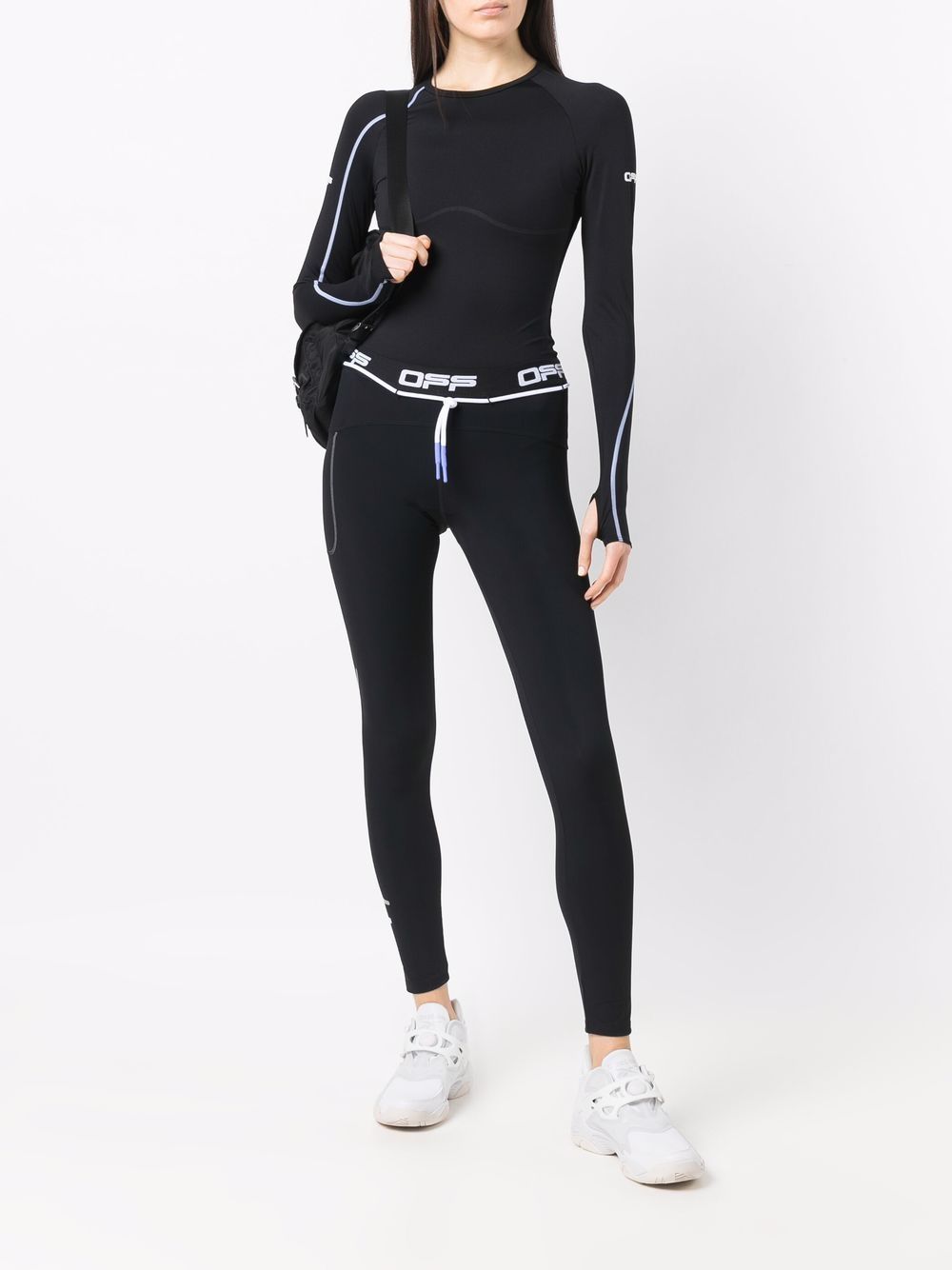 OFF-WHITE active logo leggings