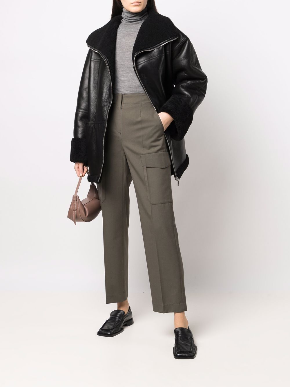 TOTÊME TOTEME Signature Shearling Jacket