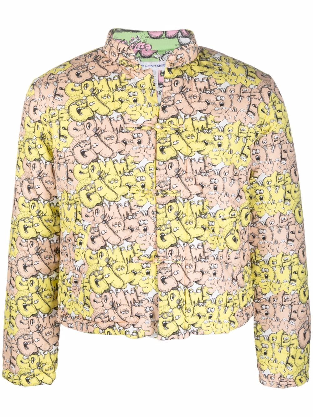 COMME DES GARÇONS Comme Des Garçons Shirt Logo-Print Padded Jacket