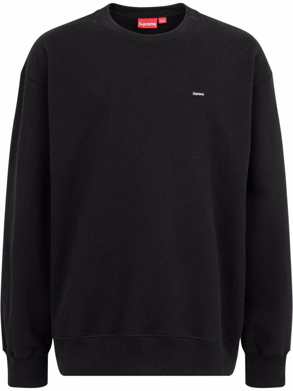 Supreme Box Logo Crew-Neck Sweatshirt - Black | Editorialist