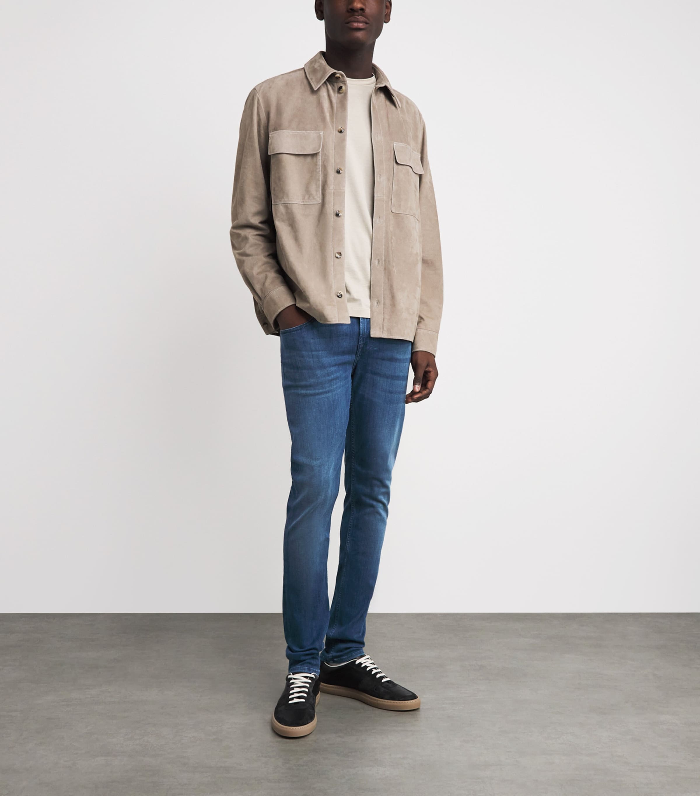 7 FOR ALL MANKIND Slimmy Tapered Luxe Performance Plus Jeans