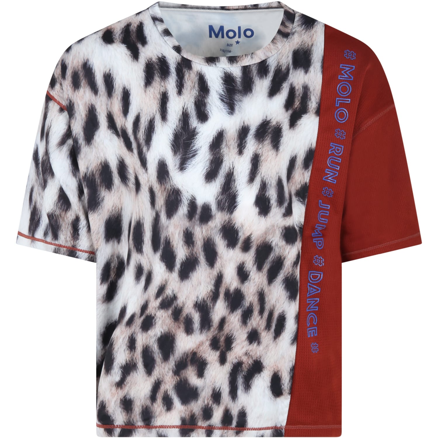 Buy MOLO T-shirt For Kids With Blue Logo - Multicolor At 5% Off ...