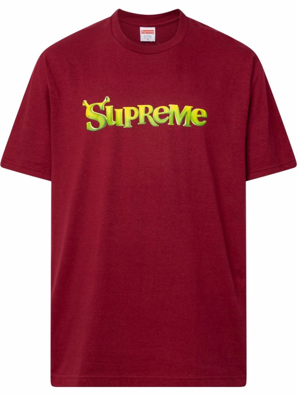 Supreme Shrek Graphic-Print T-Shirt - Red | Editorialist