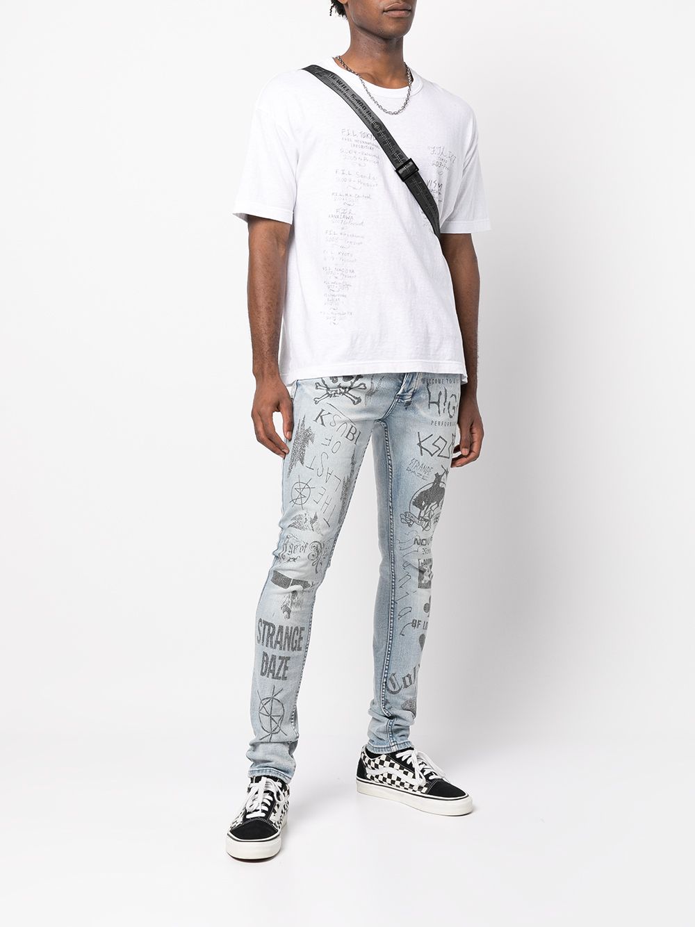 KSUBI Ksubi Van Winkle Graphic-Print Jeans