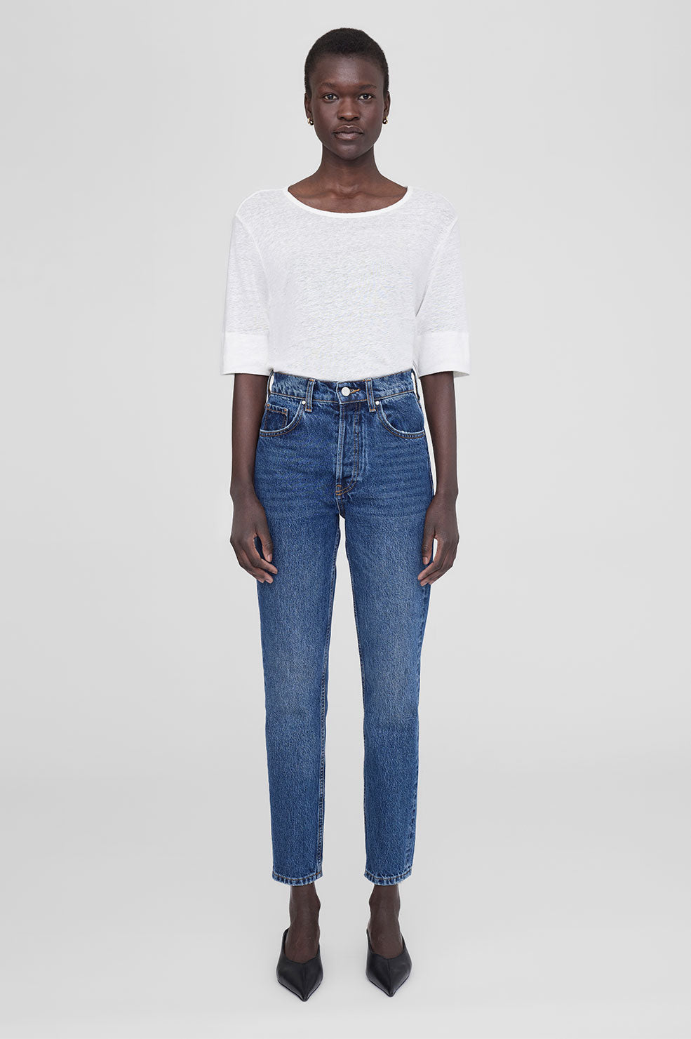 Anine Bing Sonya Jean - Indigo | Editorialist Anine Bing Sonya Jean - Indigo | Editorialist