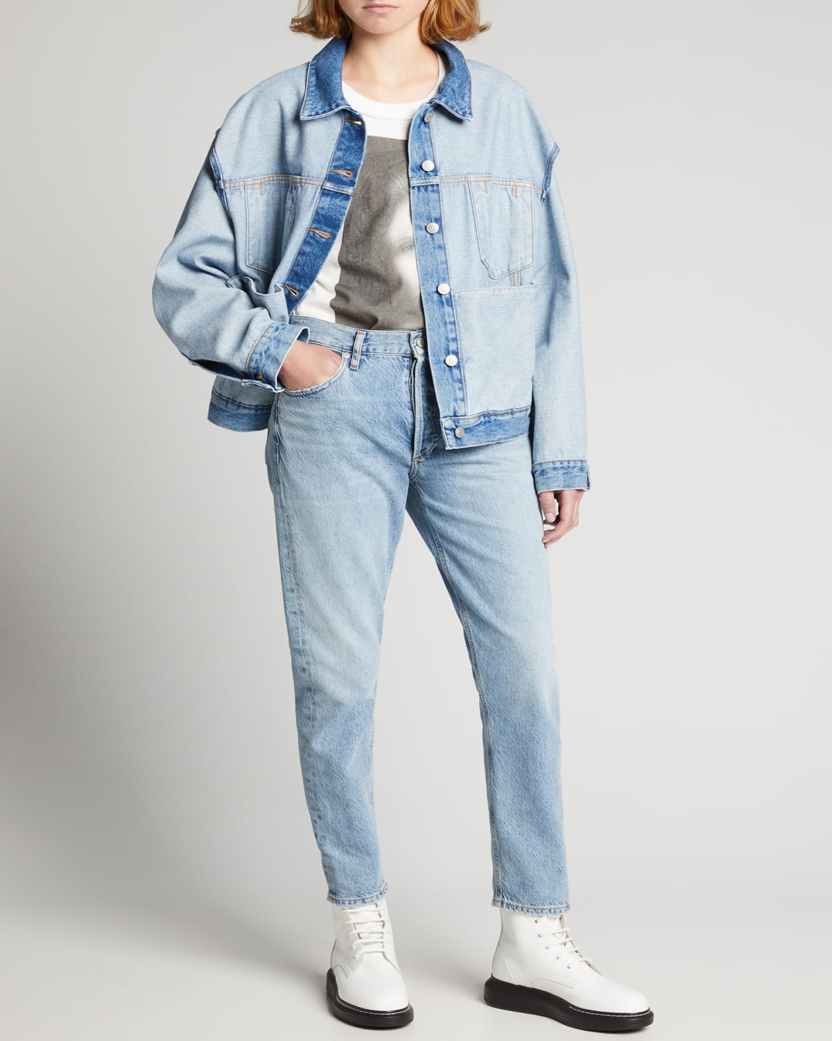 jean jacket with cotton inside