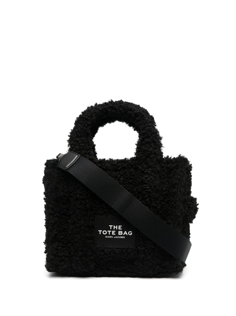 Tote Teddy Mujer Negro Mini Marc Jacobs Bolso
