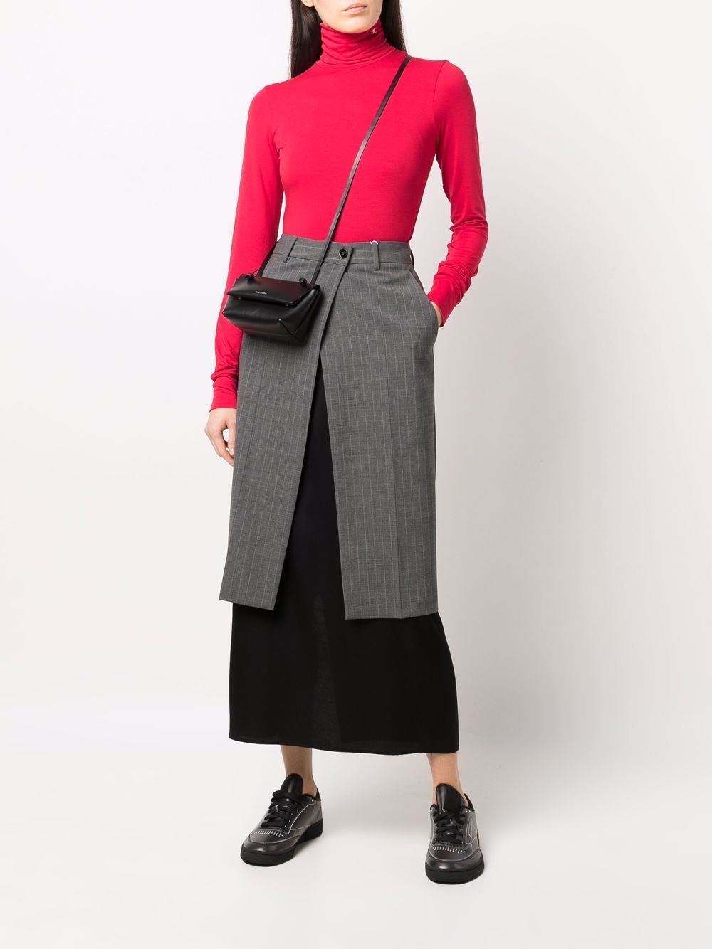 RAF SIMONS Roll-neck Jersey Top