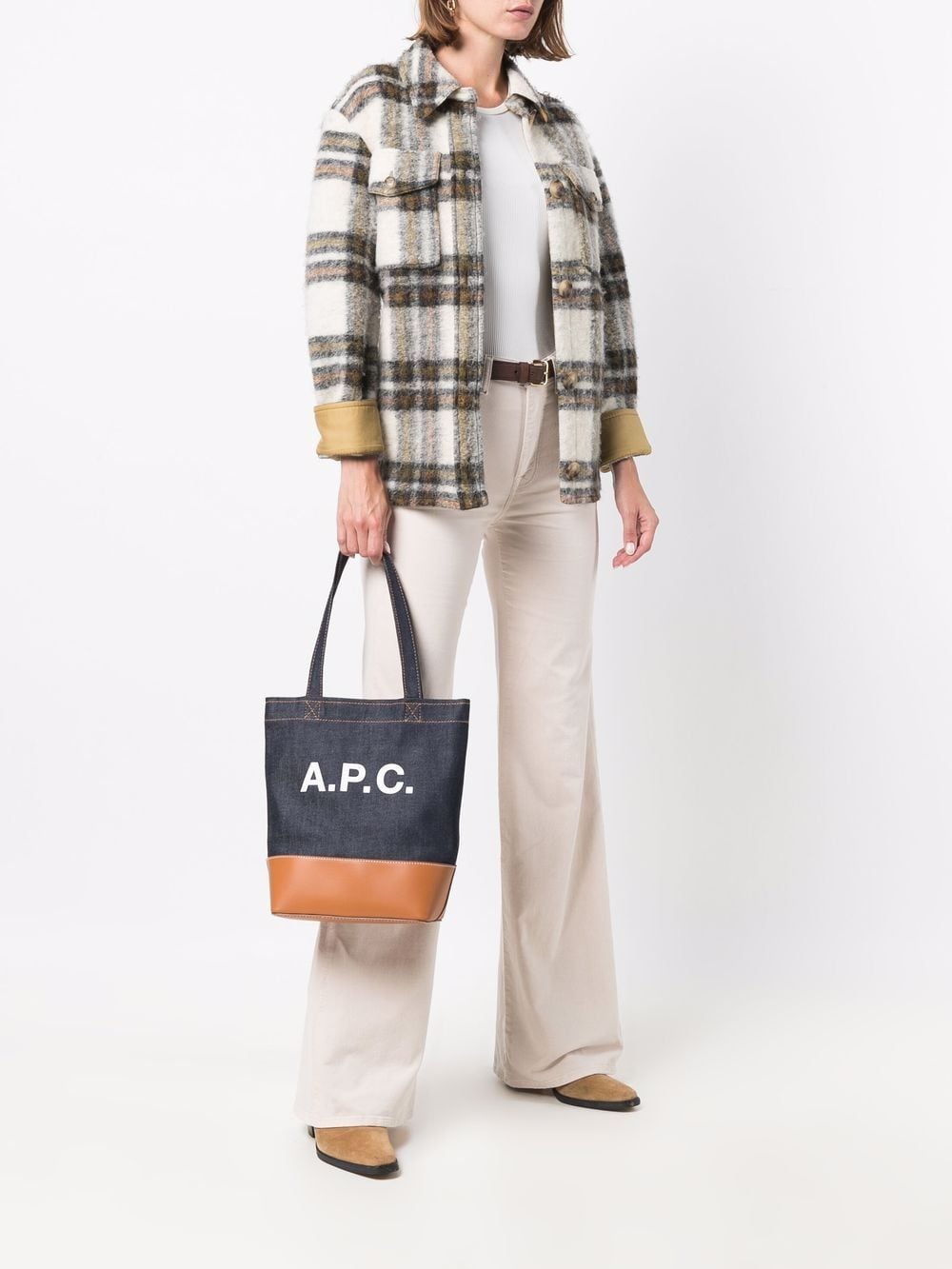 A.P.C. A.P.C. Logo-Printed Tote
