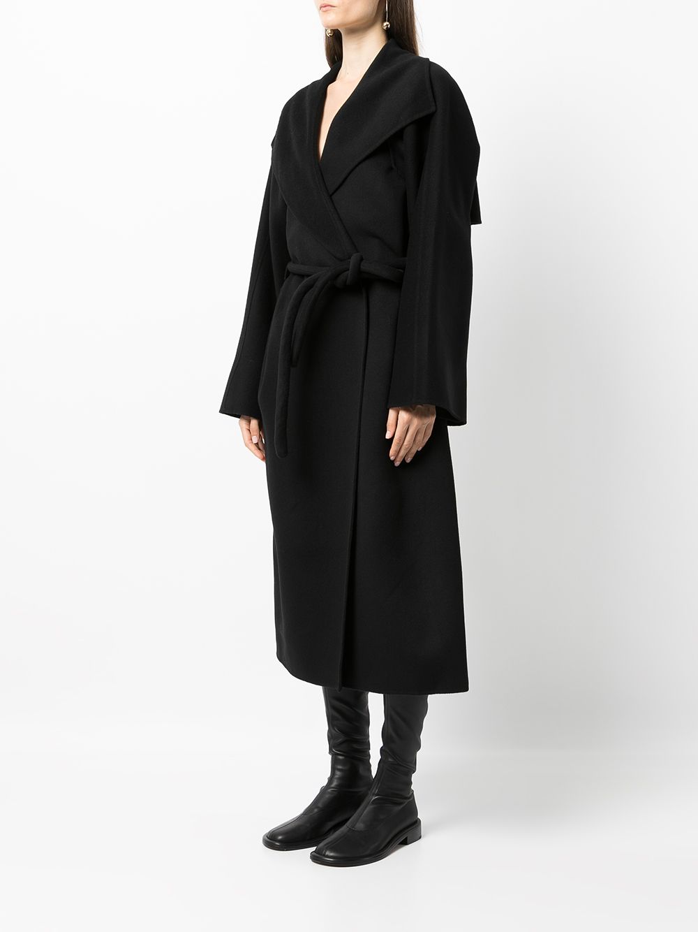 GOEN.J Goen.J Tie-Waist Double-Faced Coat