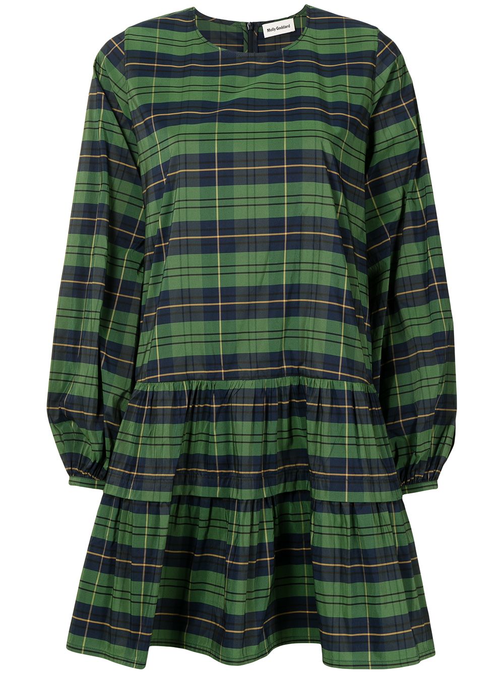 green and black tartan dress Green Flannel Plaid Tatum Mini Dress Medium