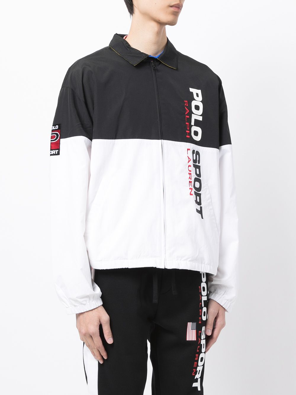 Ralph Lauren Polo Sport Track Jacket In White - 52% Off | Editorialist
