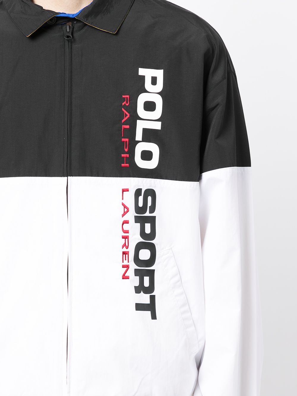 Ralph Lauren Polo Sport Track Jacket In White - 52% Off | Editorialist
