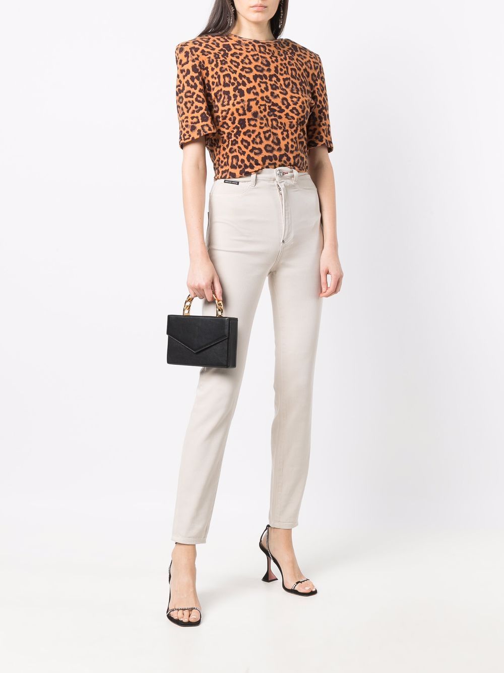 PHILIPP PLEIN High-Waist Skinny Jeans