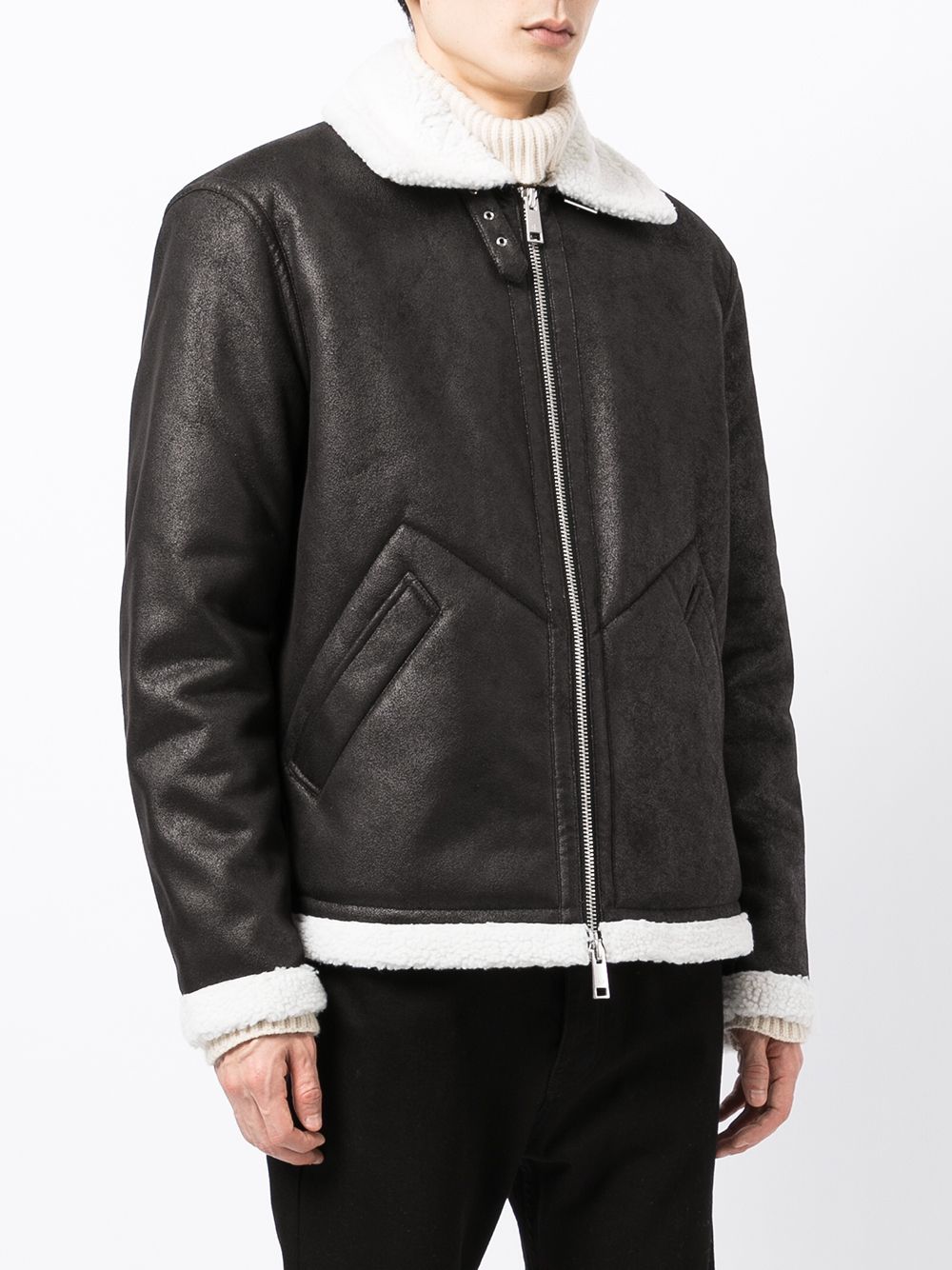 vaider shearling jacket