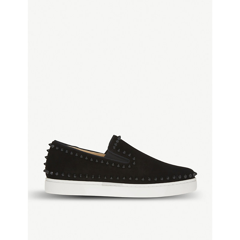 Beautiful Brand New Christian Louboutin PIK Boat Flat Veau Velours m_63604a82ffb5d0bd32729fca.jpg main image 2